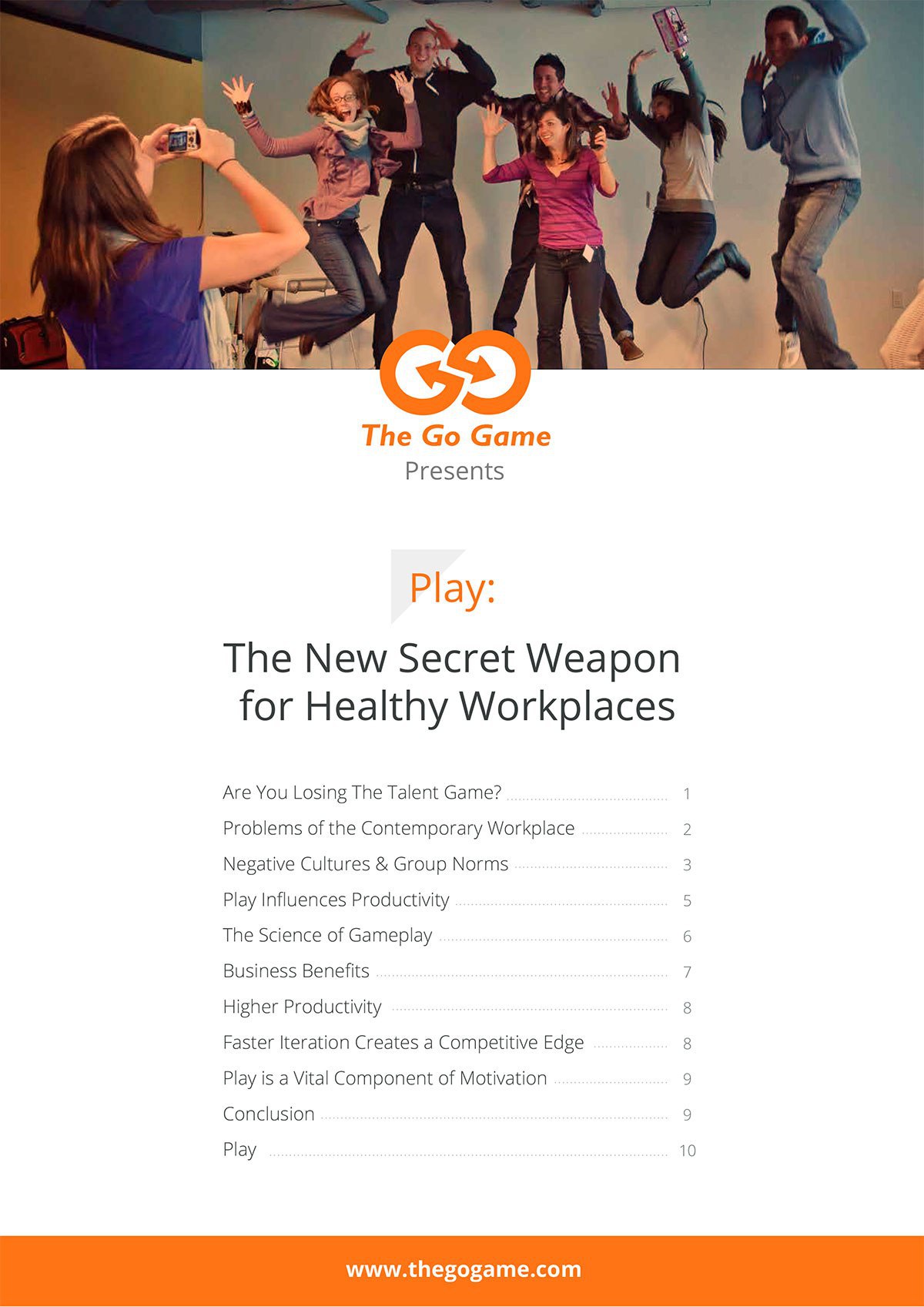 The Go Game's Whitepaper on Play